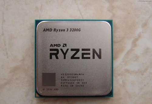 Amd ryzen 3 3200g