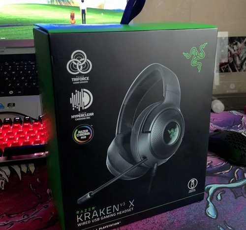 Наушники razer kraken v3x