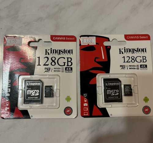 Карта памяти microsd 128 гб и зарядные устройства