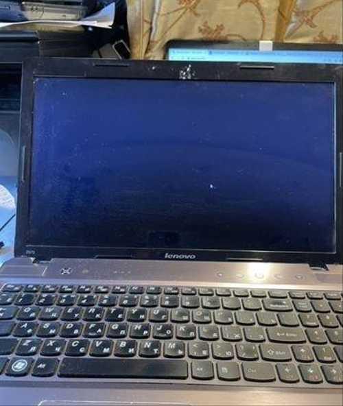 Ноутбук lenovo z570 и Windows 7 box