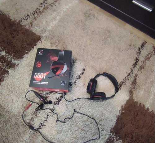 Игровые наушники bloody G501