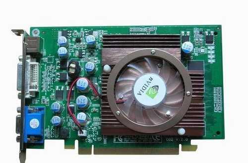 Видеокарта 256Mb GeForce 7600 GT, PCI-E "
