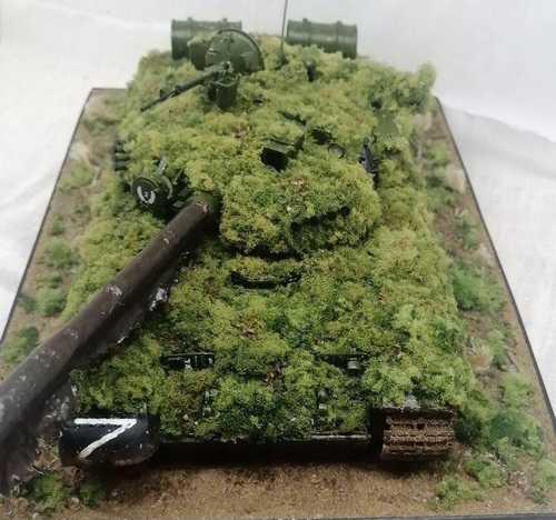 Танк т80уд 1/35 "лесной зверь"