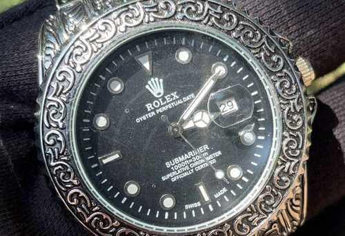 Мужские резные часы Rolex Submariner