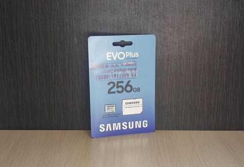 Карта памяти Samsung Evo Plus micro sdxc 256 GB