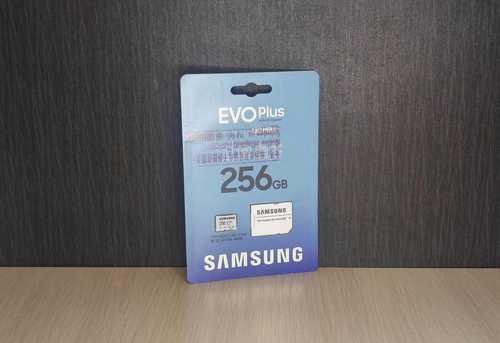 Карта памяти Samsung Evo Plus micro sdxc 256 GB