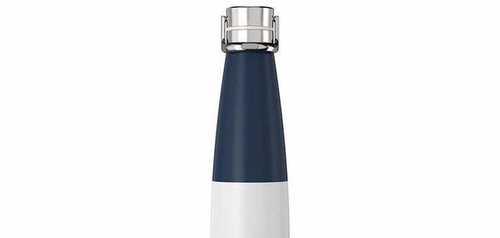 Термос Xiaomi KKF Vacuum Bottle 475 мл, бело-синий