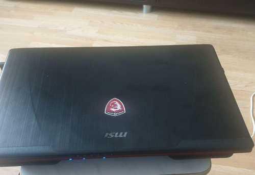 Игровой ноутбук msi 17.3 GE70 2PC Apache