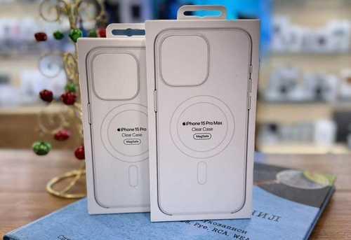 Чехол на iPhone 15 pro max magsafe clear case ориг