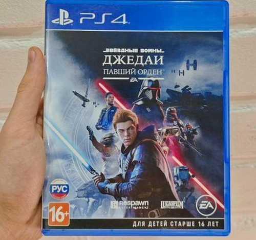 Звездные войны джедаи павший орден ps4 диск