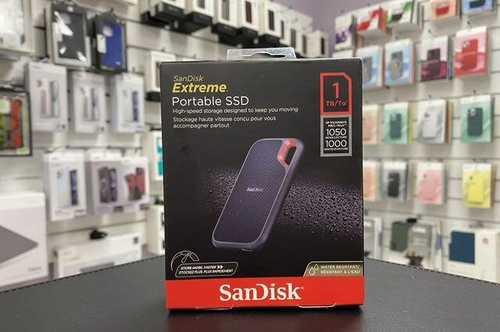 Портативный SSD SanDisk Extreme V2 1Tb новый