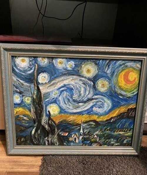 Картина ван гог звездная ночь