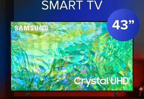 Телевизор Samsung UE43CU8000uxru,43"(109 см),UHD4K