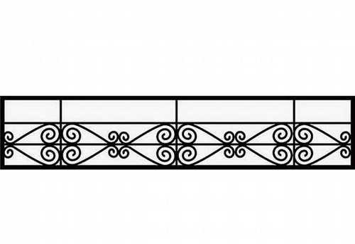 Сварная металлическая ограда - «Прайм-мк-225443»
