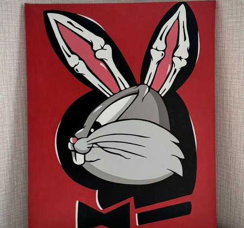 Интерьерная картина "Bunny" 40x50