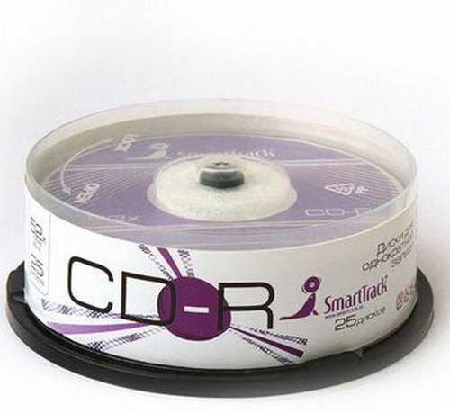 CD-R SmartTrack в наборе 25 шт