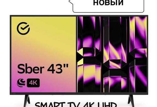 Телевизор sber 43" (109 см) Smart TV 4K Новый