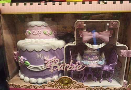 Мини Барби Эрика и набор праздничный торт