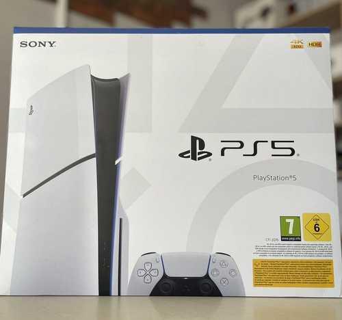 Sony PlayStation 5 Slim 1tb с дисководом