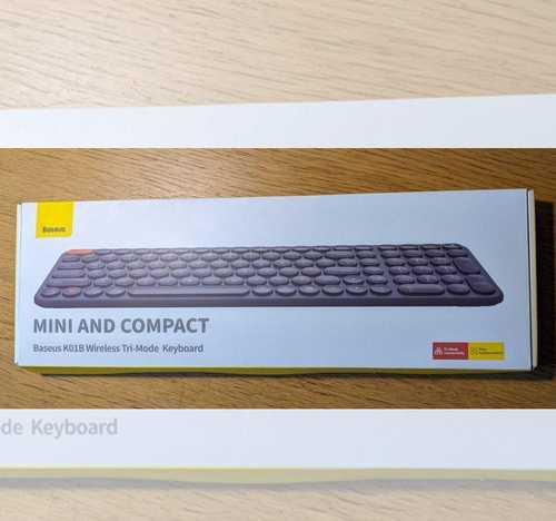 Клавиатура Baseus K01B wireless Tri-Mode keyboard