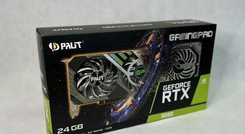 Видеокарта palit RTX 3090 gamingpro 24GB, рст