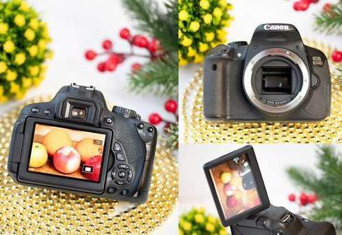 Canon EOS 650D, гарантия 6 месяцев