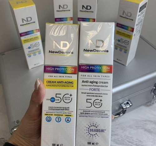 Солнцезащитный крем spf 50 NewDermis