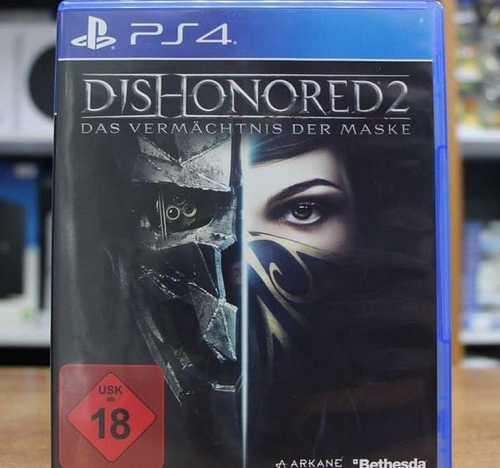 Dishonored 2 (PS4, англ, бу)