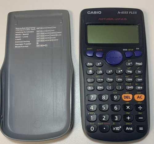 Калькулятор casio fx 82es plus