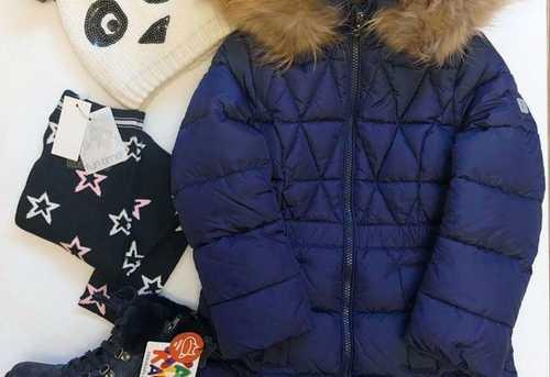 Зимнее пальто Snowimage для девочки 110