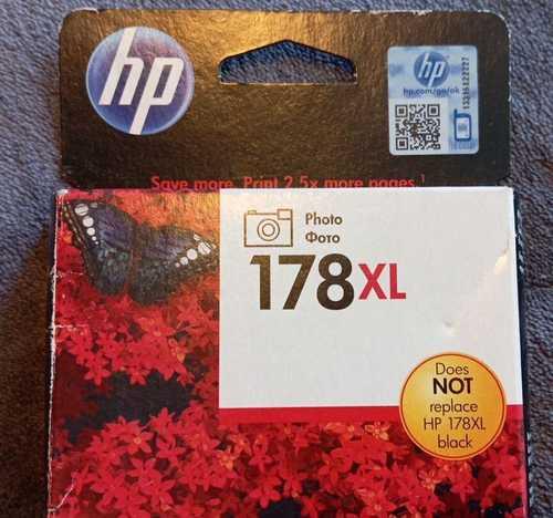 Оригинальный картридж HP 178XL photo