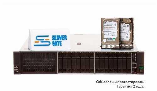 Сервер HP DL380 Gen10 16SFF 2x6246R 384GB