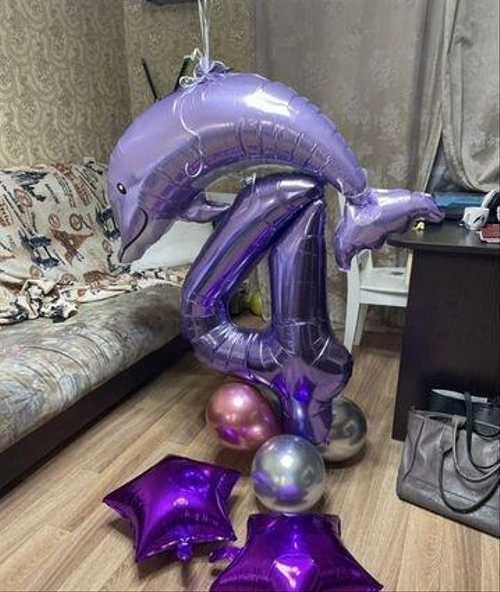 Шар 4 года и дельфин