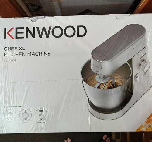 Новая Кухонная машина Kenwood KVL4100S Гарантия 12