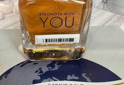 Armani stronger with you 97 ml(с витрины)туал вода