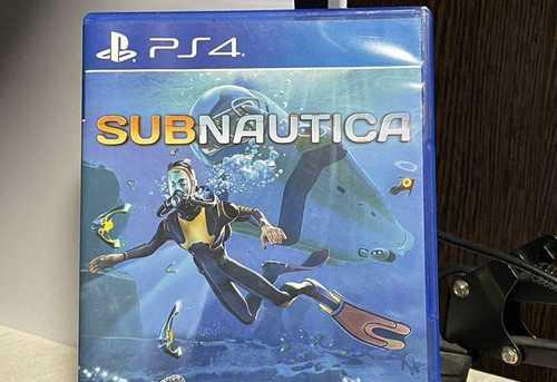 Subnautica ps4 диск