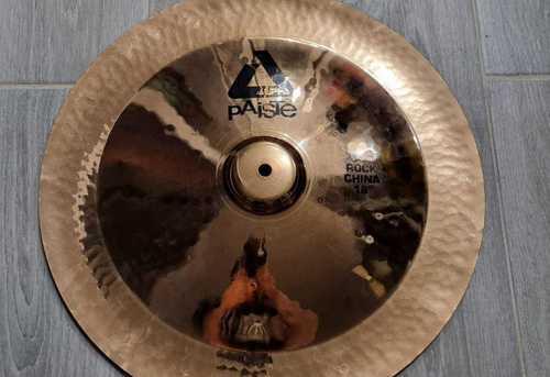 Тарелка '18 Paiste alpha rock china