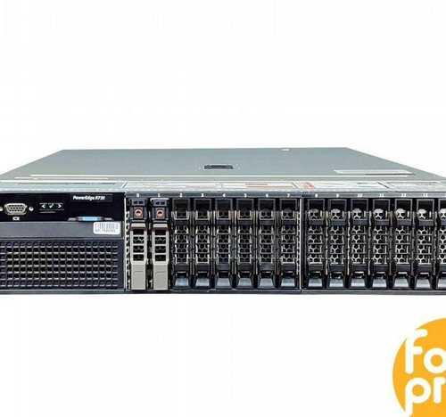 Сервер dell R730 16SFF 2xE5-2699v4 64GB, H730