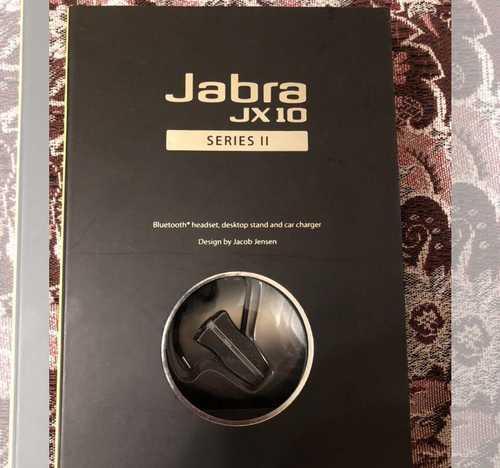 Bluetooth гарнитура jabra jx10