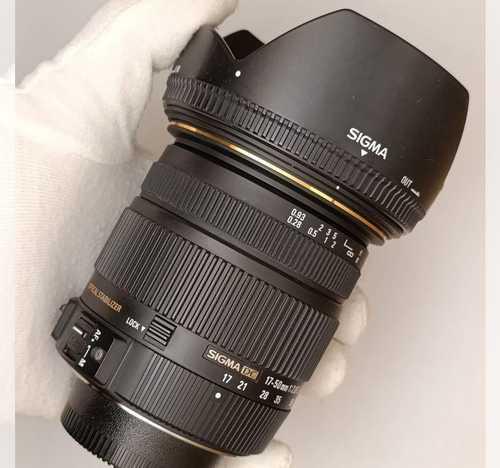 Sigma AF 17-50mm f/2.8 EX DC OS HSM Nikon F