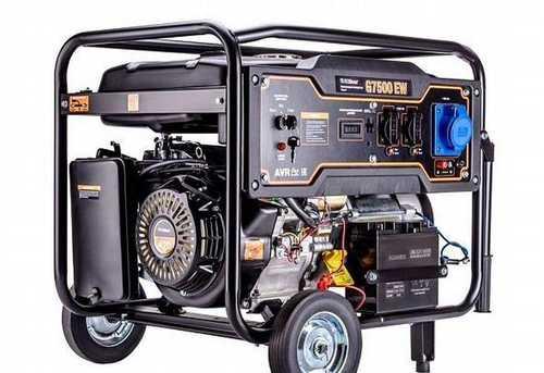 Бензиновый генератор foxweld Expert G7500 EW