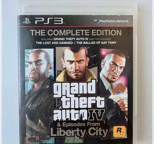 GTA liberty city для sony playstation 3