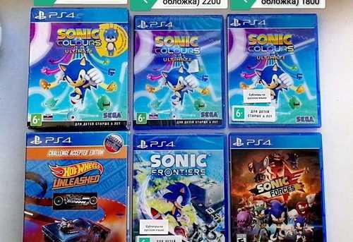Игры детские PS4 Sonic Frontiers (новый)