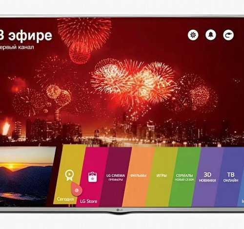 SMART LG 49LF640V (124 см) 3D, WiFi