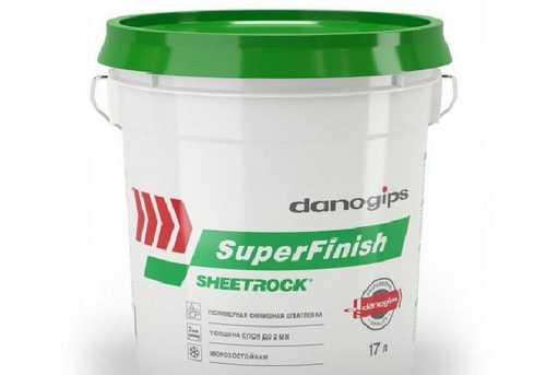 Шпатлевка Danogips SuperFinish (Шитрок) 17 л/28 кг
