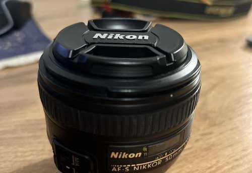 Объектив nikkor 50mm