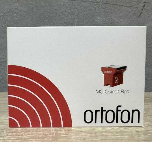 Головка звукоснимателя Ortofon MC Quintet Red