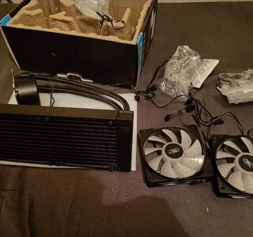 Водяное охлаждение Deepcool Gammaxx l240 v2