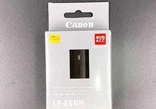 Аккумулятор Canon LP-E6NH новый в упаковке
