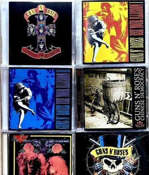 Guns n Roses музыка на сд дисках